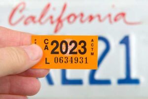 How to Replace a Lost Car Registration Sticker in California - San ...