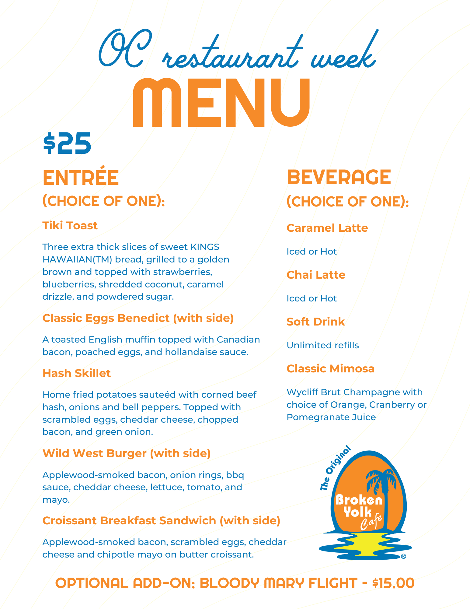 Celebrate brunch the SoCal way at Broken Yolk Café Irvine during OC ...